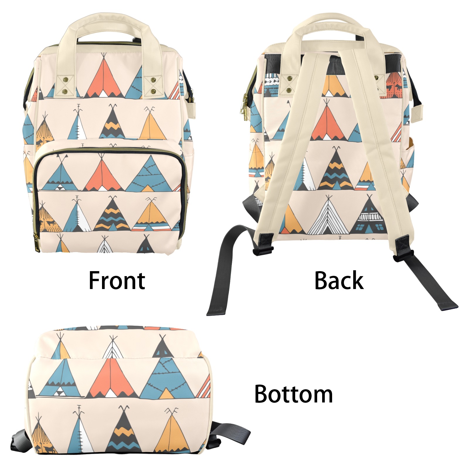 Multi-Function Diaper Bag-New (Model 1688)