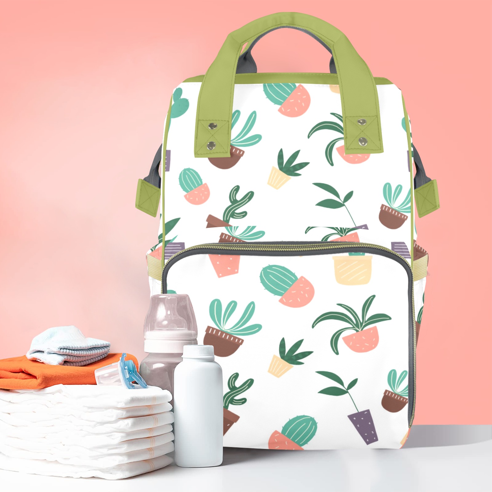 Multi-Function Diaper Bag-Large (Model 1688)