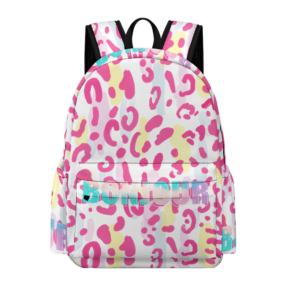 Half Printed Backpack