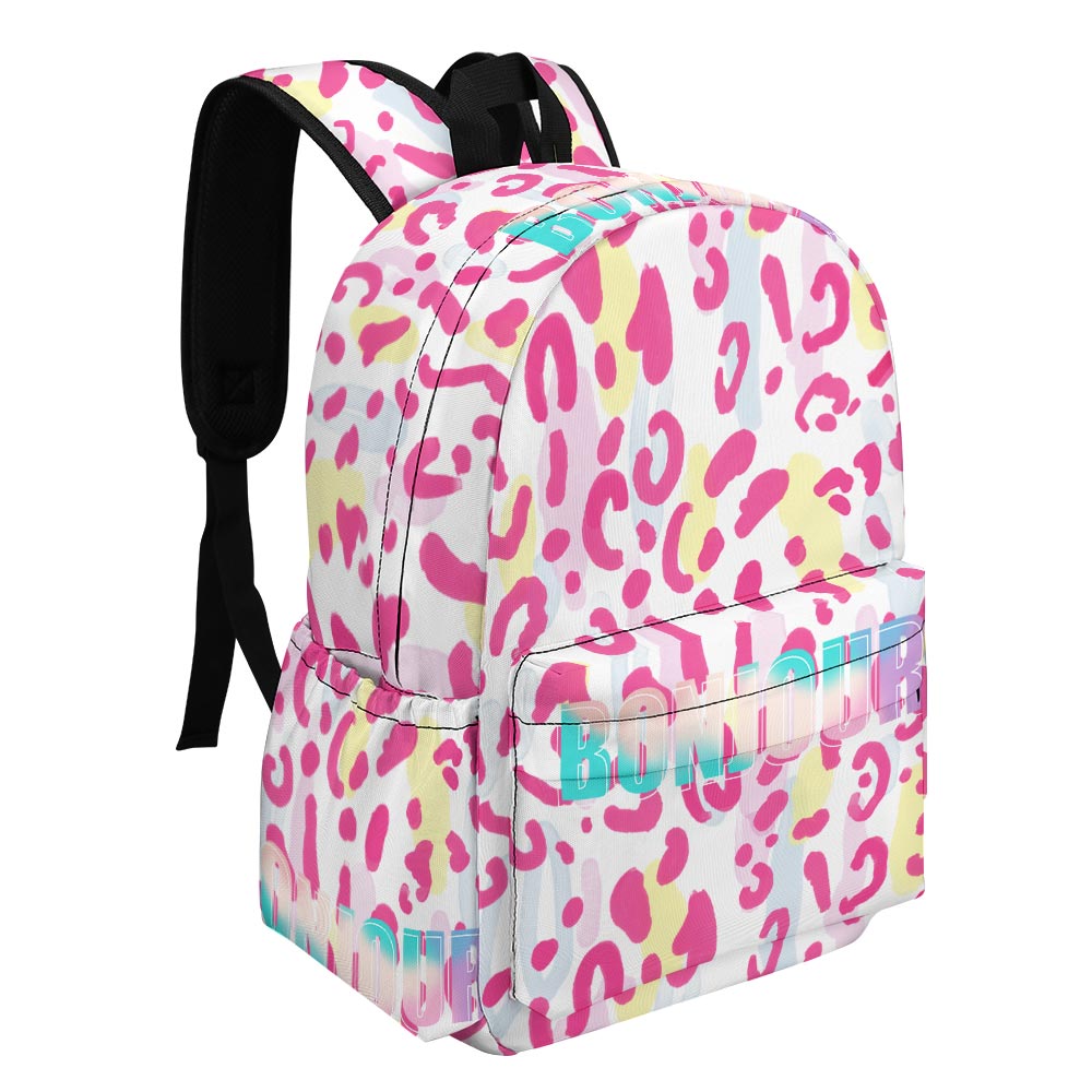 Half Printed Backpack