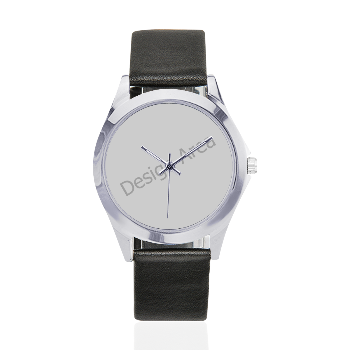 ArtsAdd--Custom Round Metal watch