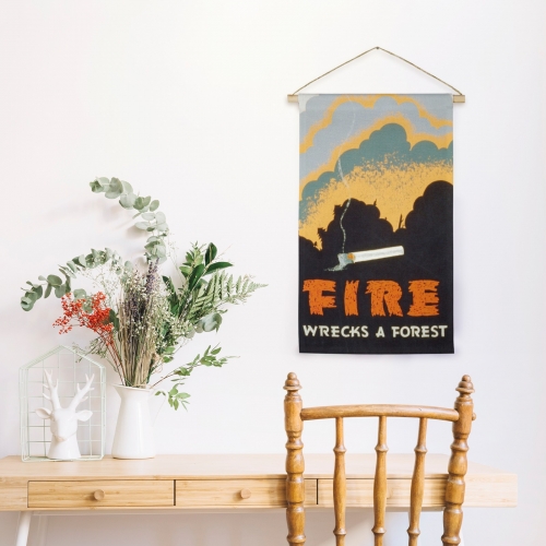 Linen Hanging Poster (without Fringe)