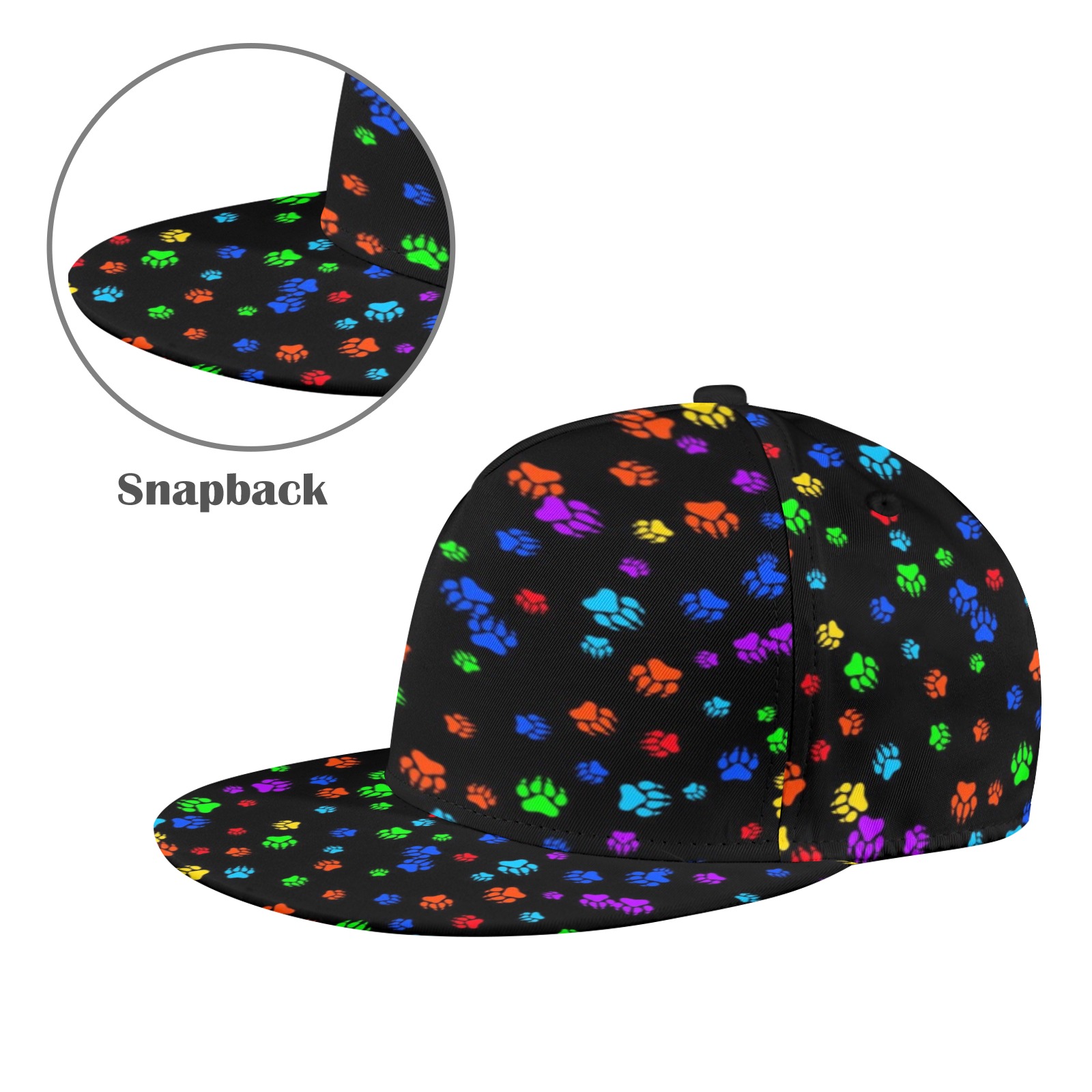 All Over Print Snapback Hat