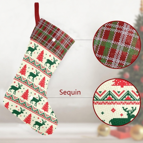 Sequin Christmas Stocking