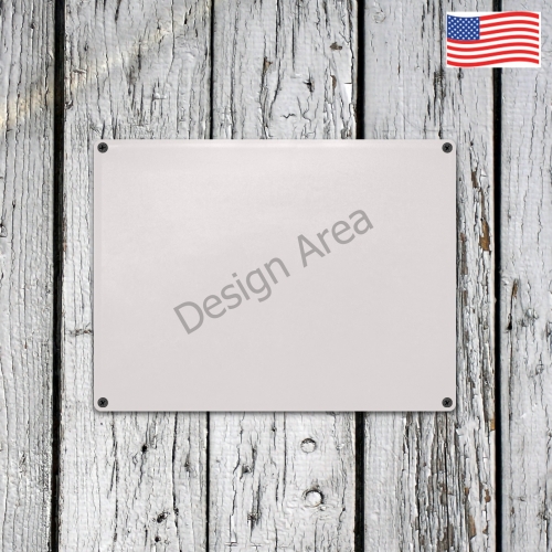 Metal Sign 16"x12"