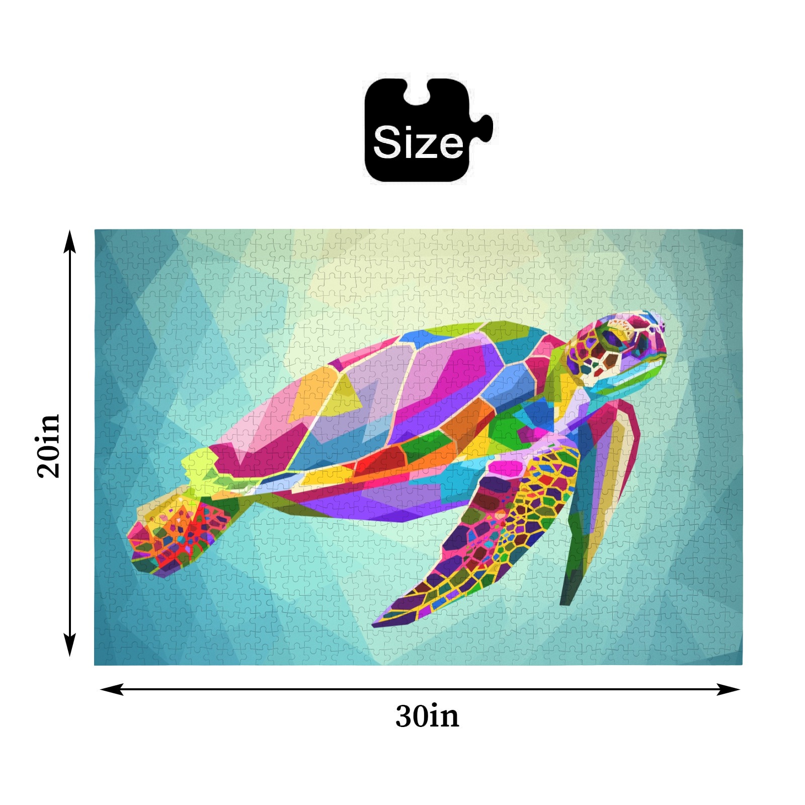 1000-Piece Wooden Jigsaw Puzzle (Horizontal)