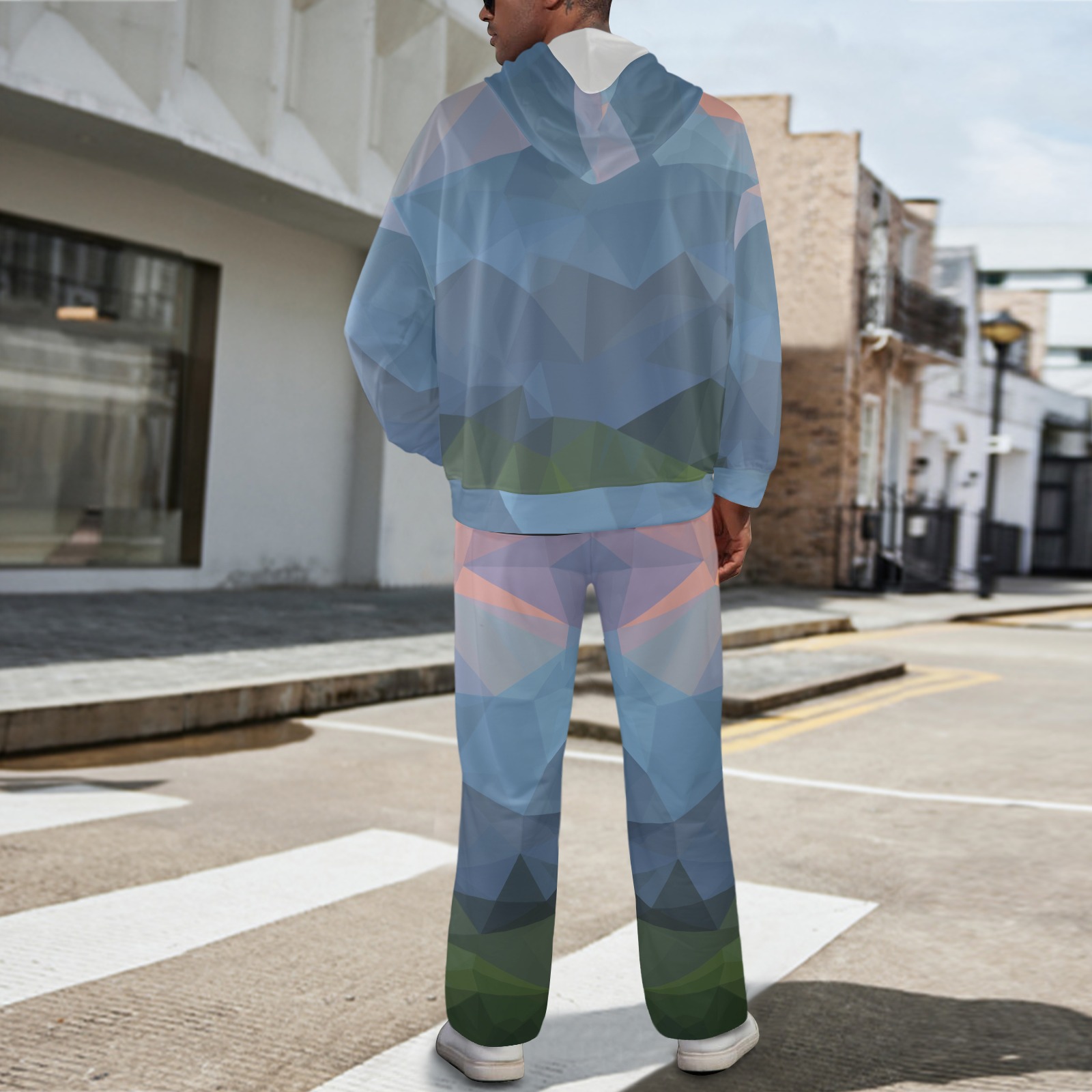 Men's Streetwear Flared Tracksuit (Set25)