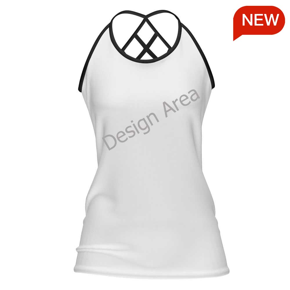 Women's Criss-Cross Open Back Tank Top