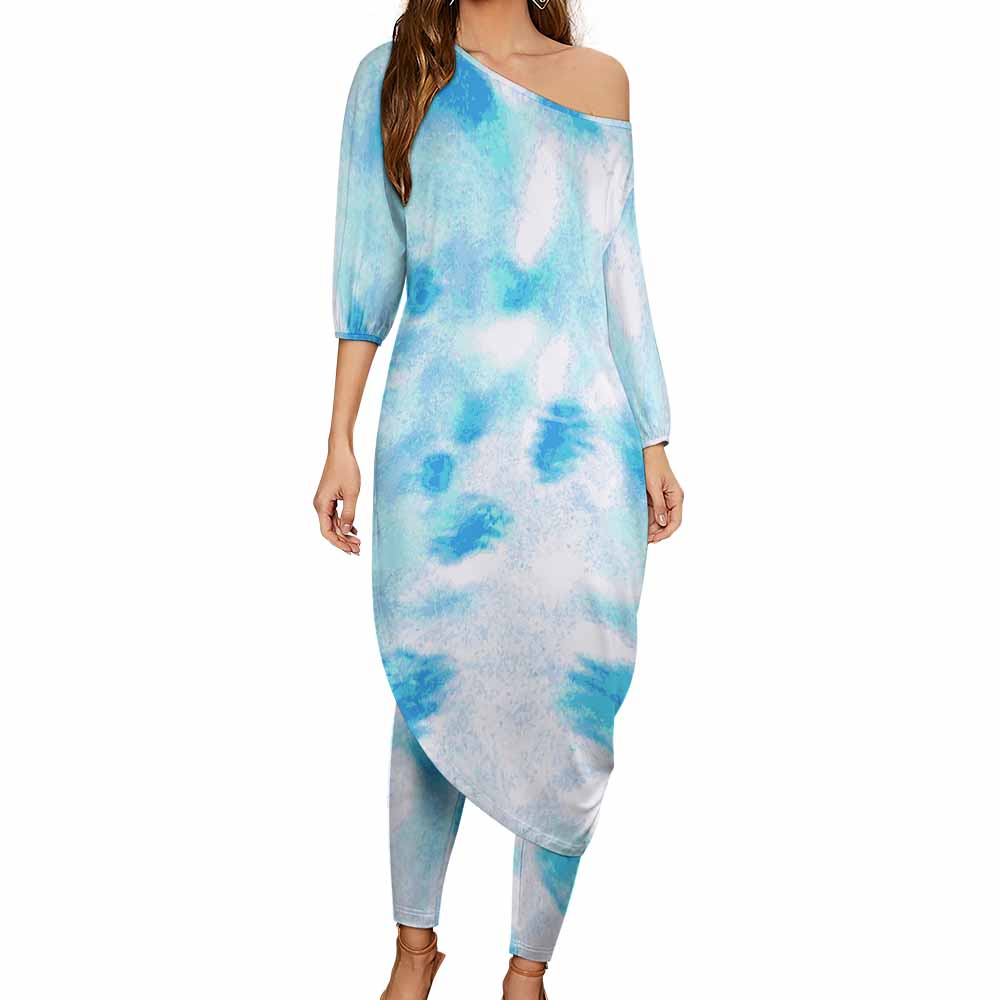 Women's Off Shoulder Two-piece Set