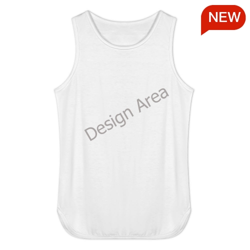 Men's Side-Split Basic Tank Top