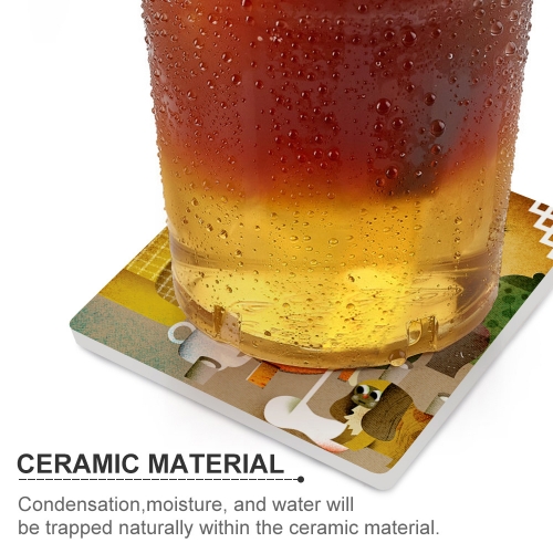 Ceramic Coasters (Square)