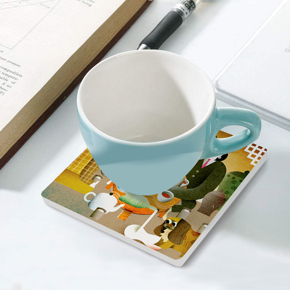 Ceramic Coasters (Square)