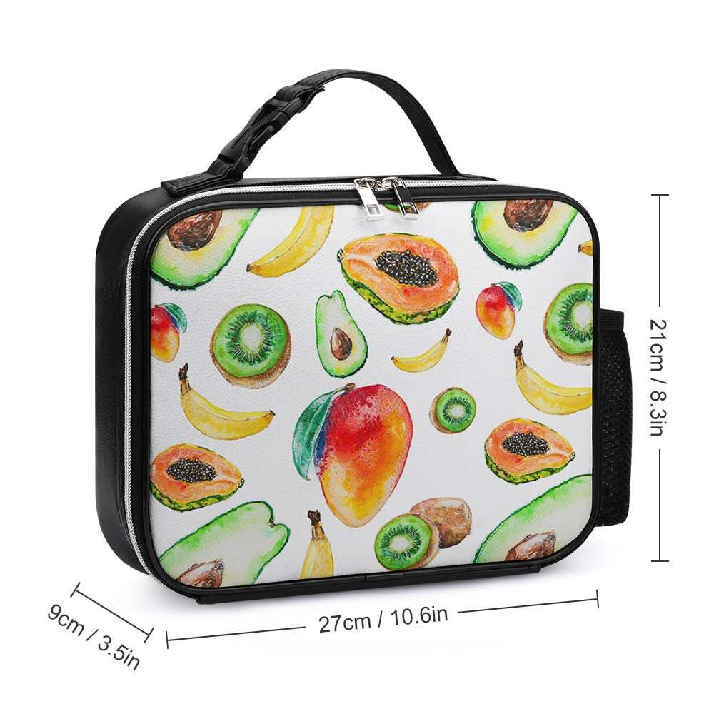 Lunch Bag with Detachable Buckled Handle