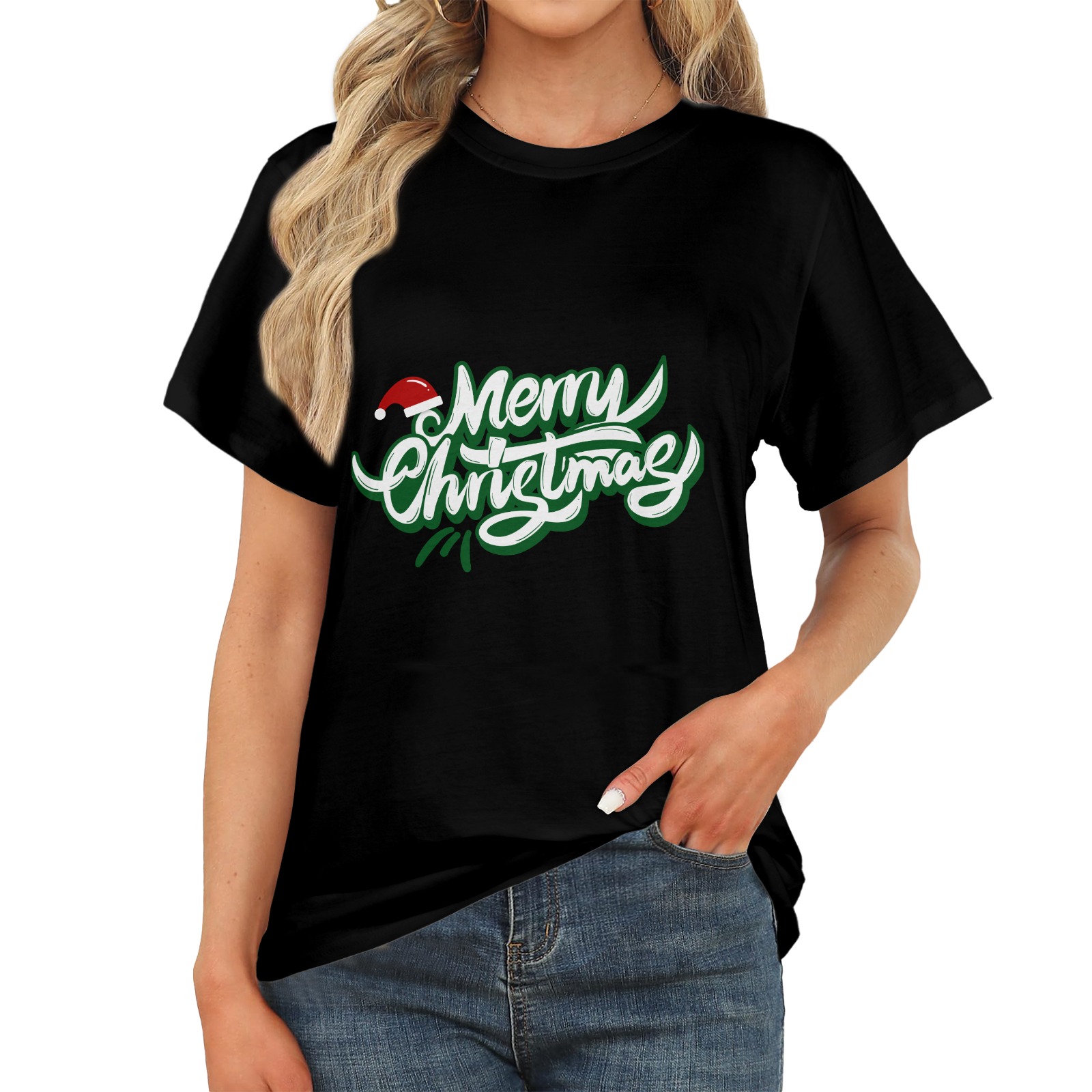 Women's T-Shirt in USA Size (Front Printing) (Model T78)