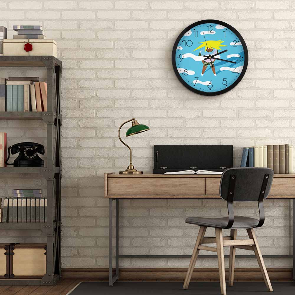 Round Wall Clock