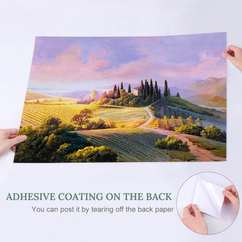 Self Adhesive Poster (Horizontal)