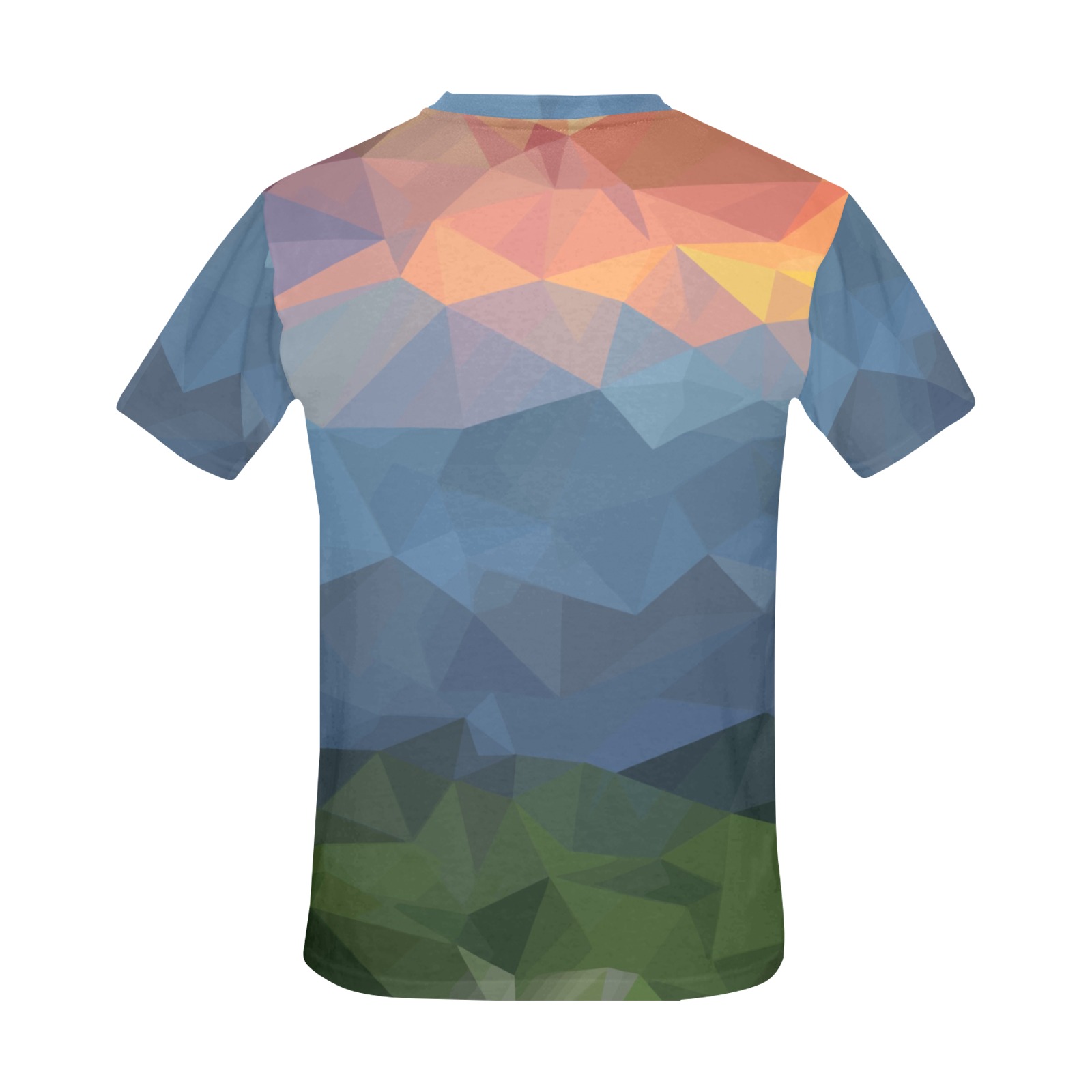 Men's All Over Print Crew Neck T-Shirt (Model T40-2)