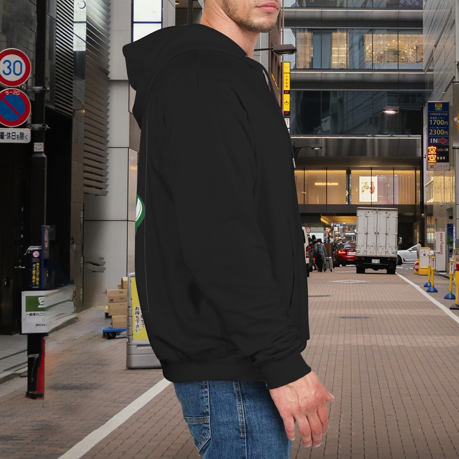Polyester Hoodie (Back Printing)