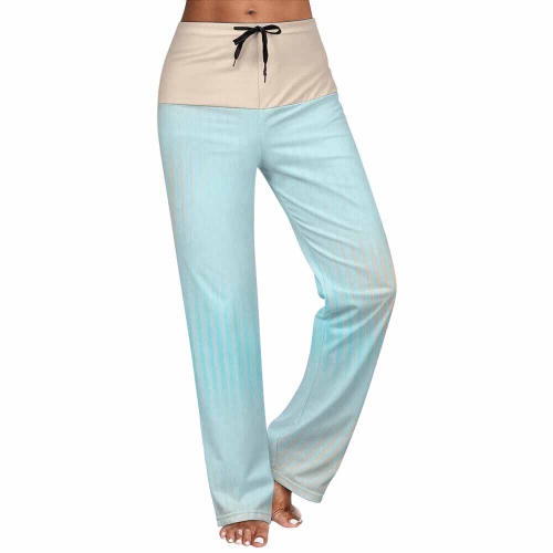 Women's Straight Drawstring Yoga Pants