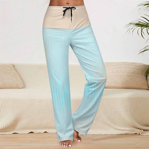Women's Straight Drawstring Yoga Pants