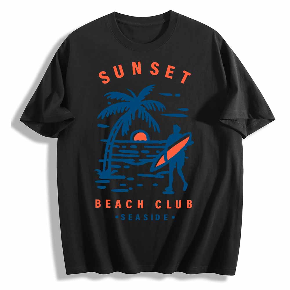 Cotton Short Sleeve T-shirt (Two Sides Printing)