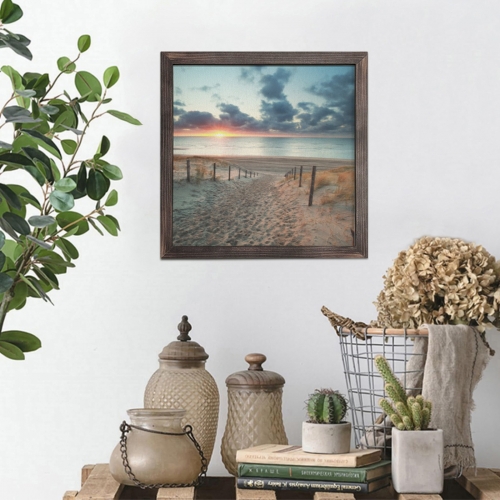 Square Wooden Photo Frame