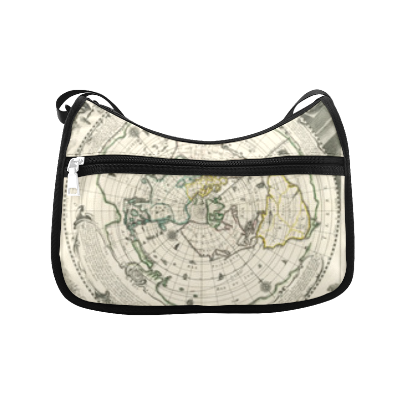 Create your own World Map Mid-Earth Crossbody Bags (Model 1616) - ID: D4144