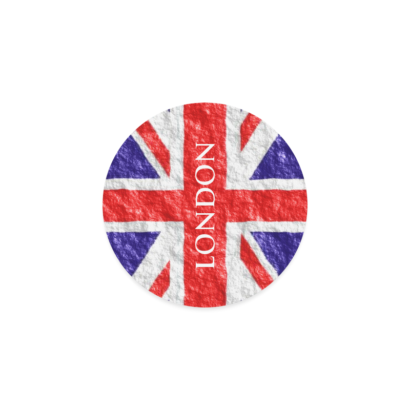 Discount Union Jack Flag Round Coaster - ID: D21967