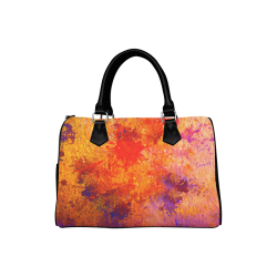 Abstract Painting Design Boston Handbag (Model 1621) | ID: D43070