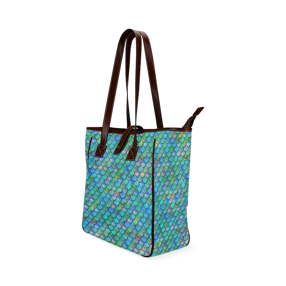 Mermaid Scales Classic Tote Bag (Model 1644) | ID: D85486