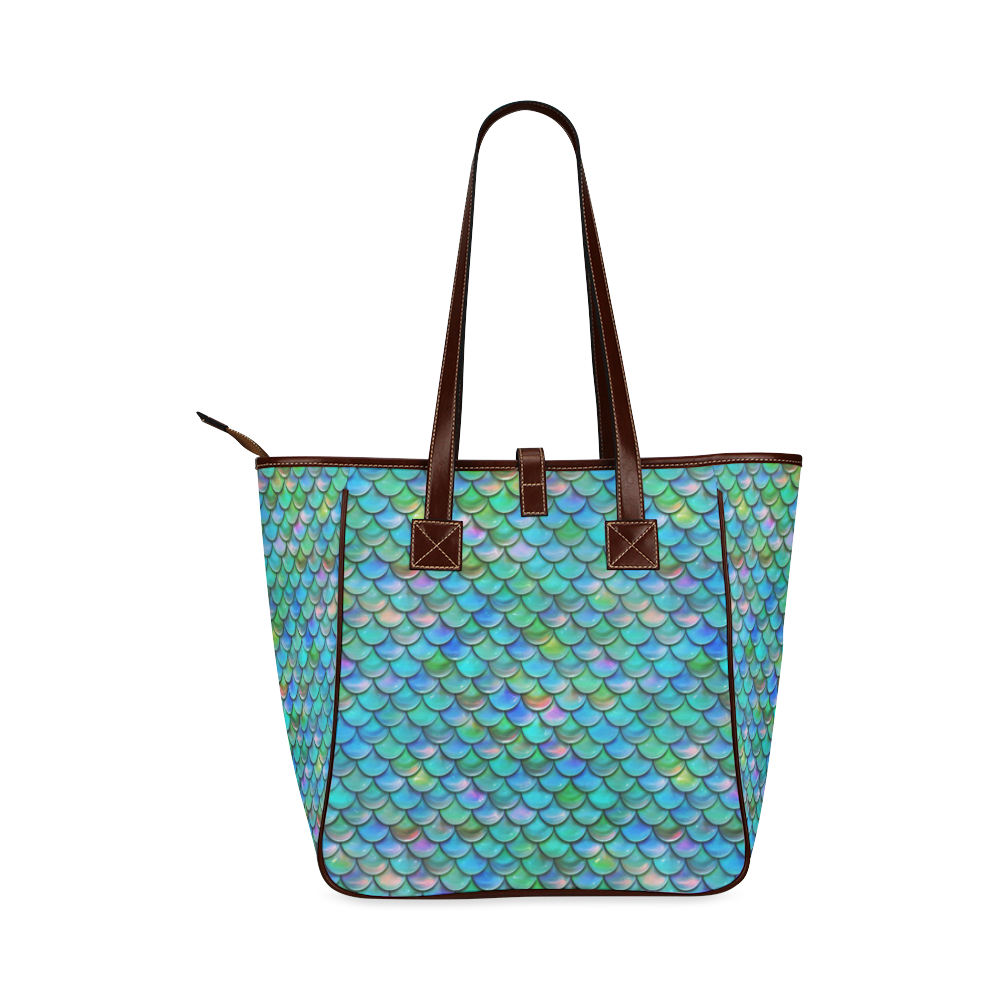 Mermaid Scales Classic Tote Bag (Model 1644) | ID: D85486