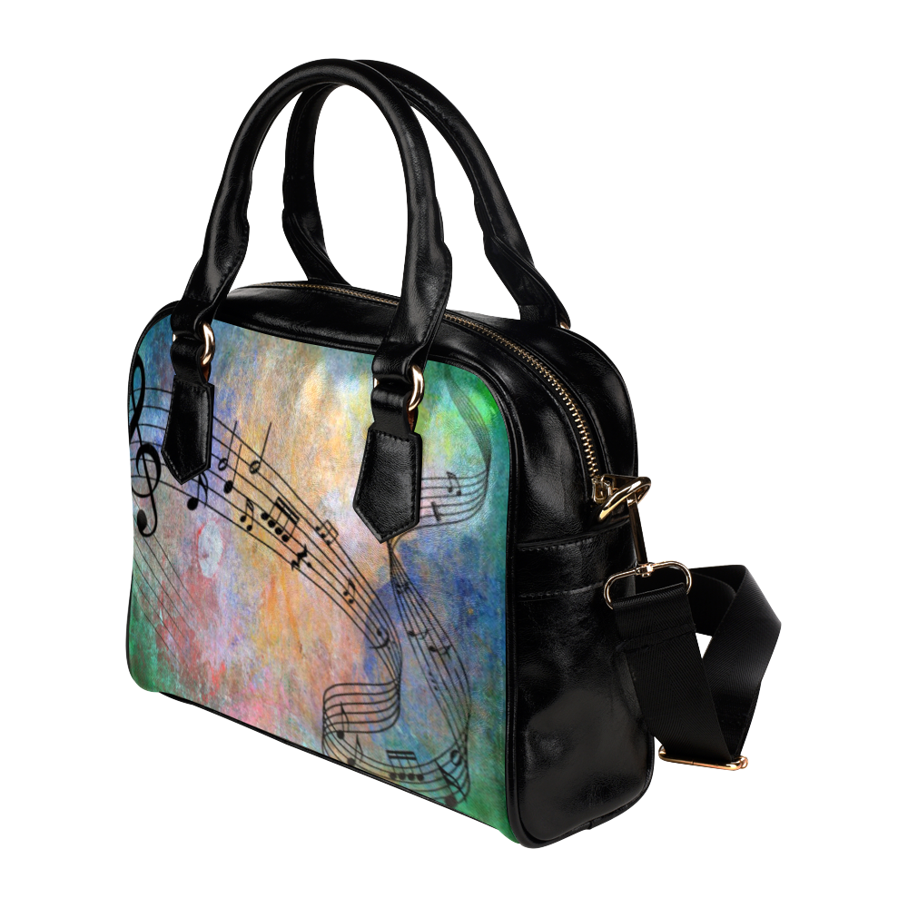 abstract music Shoulder Handbag (Model 1634) | ID: D161666