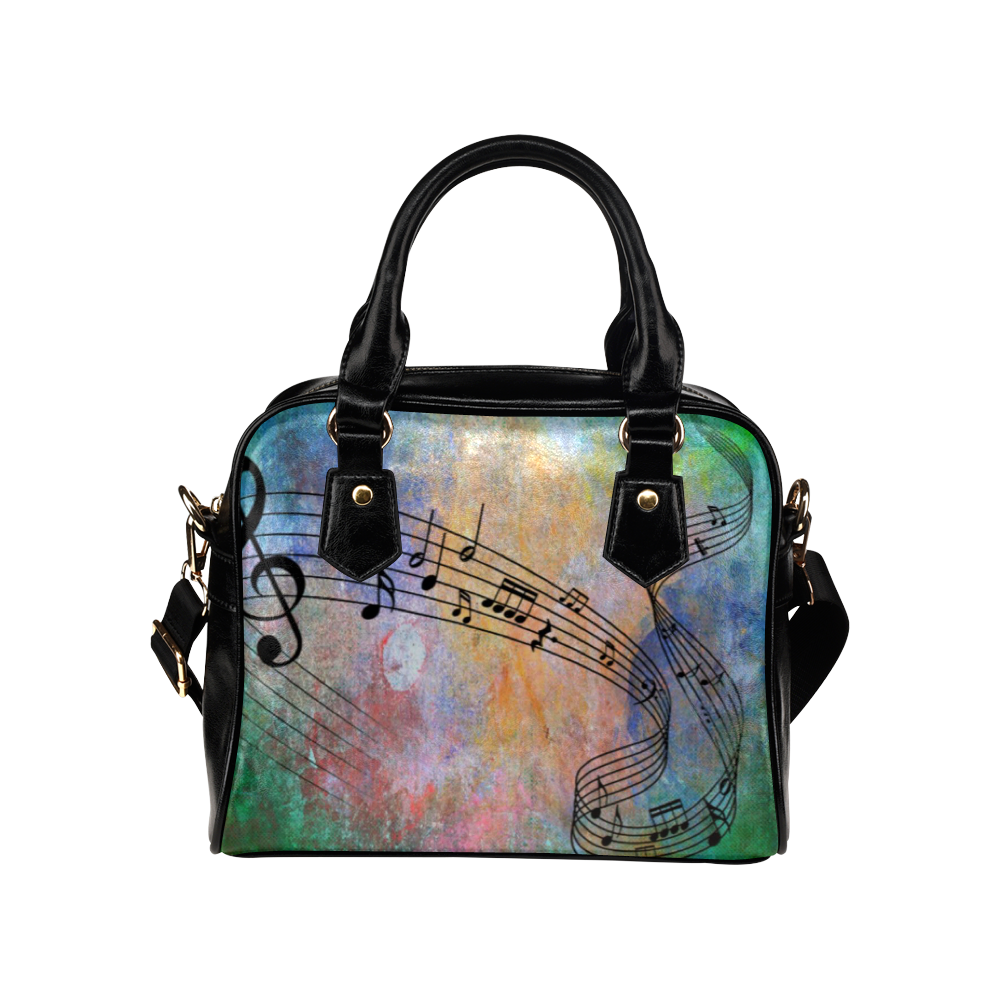 abstract music Shoulder Handbag (Model 1634) | ID: D161666
