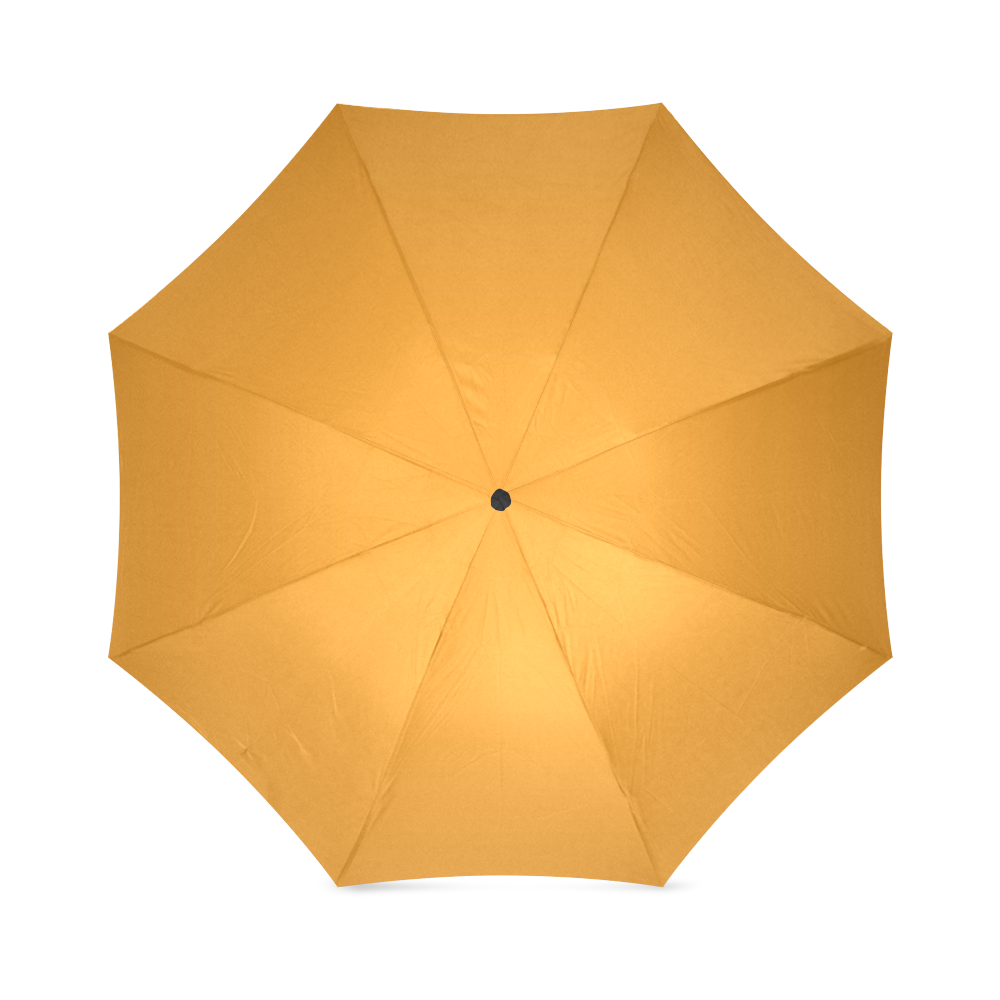 Radiant Yellow Color Accent Foldable Umbrella (Model U01) | ID: D160525