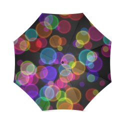 Colored Polka Dots Foldable Umbrella (Model U01) | ID: D185811