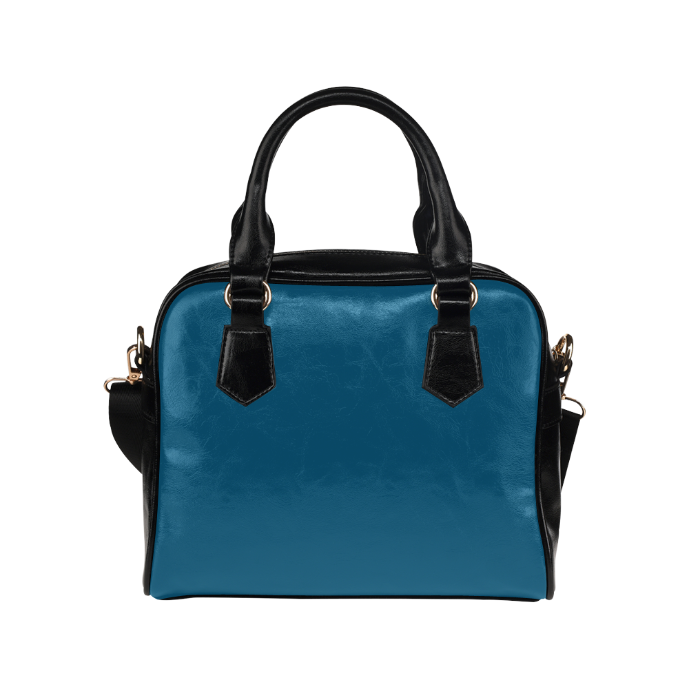 Blue Sapphire Color Accent Shoulder Handbag (Model 1634) | ID: D220698