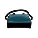 Blue Coral Color Accent Shoulder Handbag (Model 1634) | ID: D220691