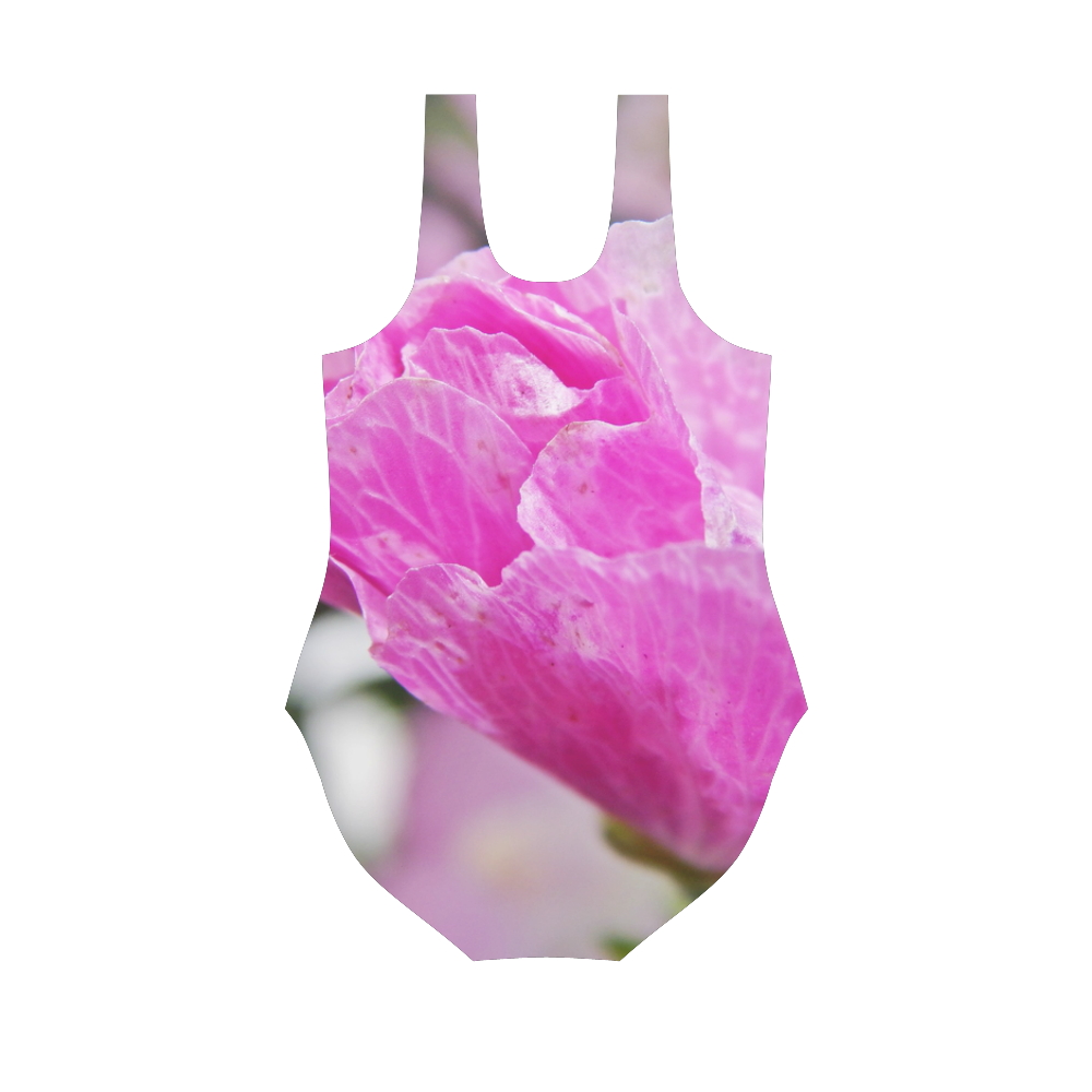 Musk Mallow Vest One Piece Swimsuit (Model S04) | ID: D221555