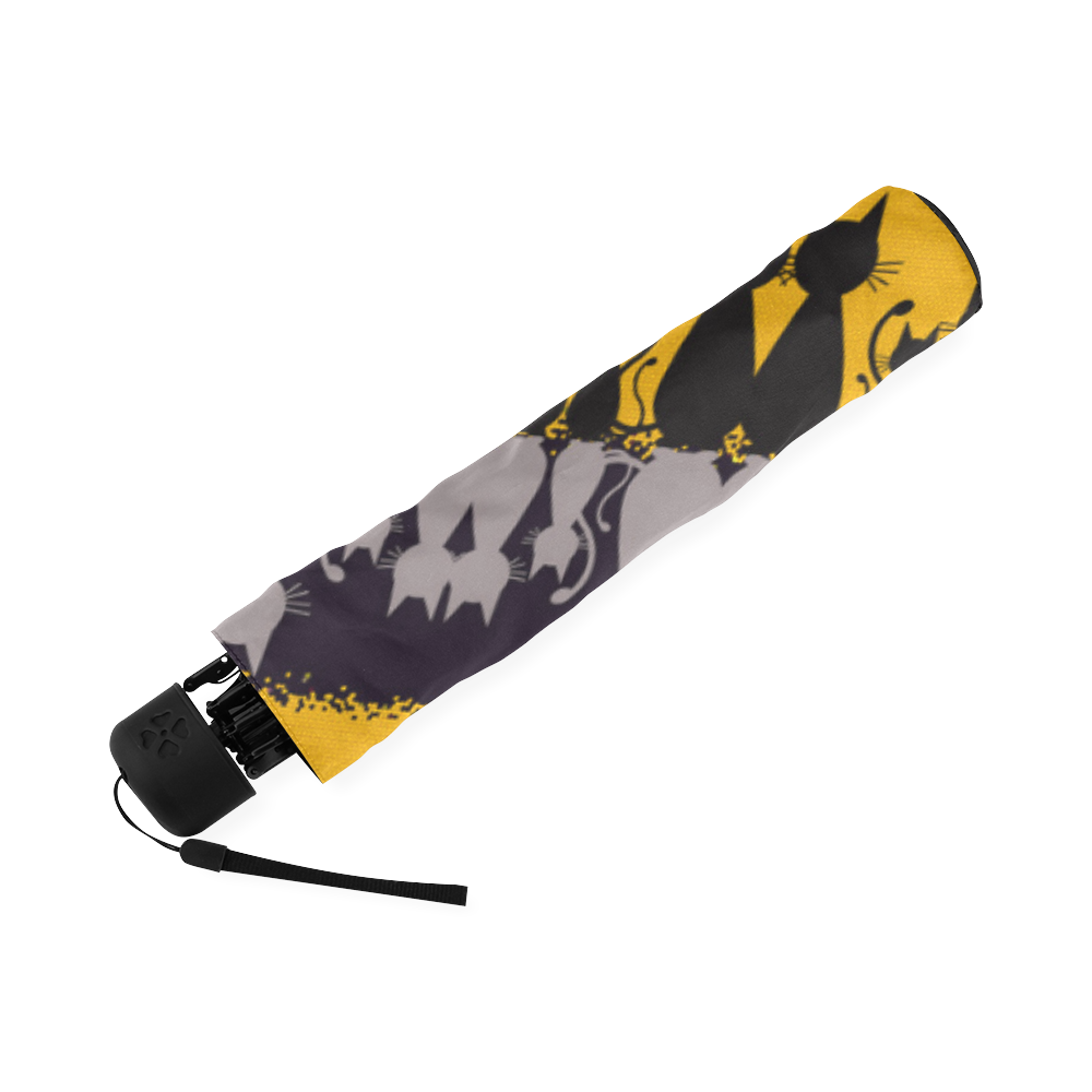 Cat Addiction Foldable Umbrella (Model U01) | ID: D222954