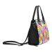 Multicolored Jigsaw Puzzle Rivet Shoulder Handbag (Model 1645) | ID ...