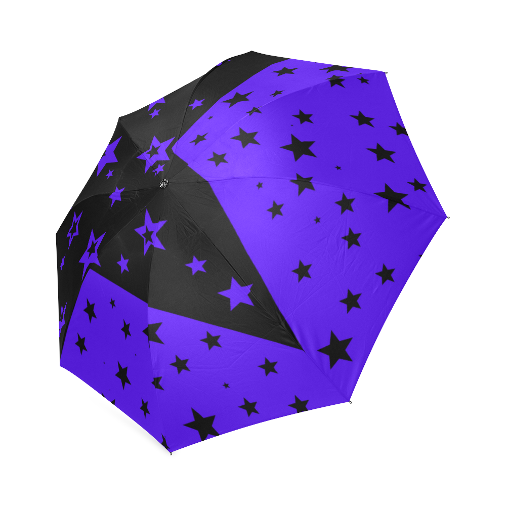 Purple Rain Foldable Umbrella (Model U01) | ID: D261634