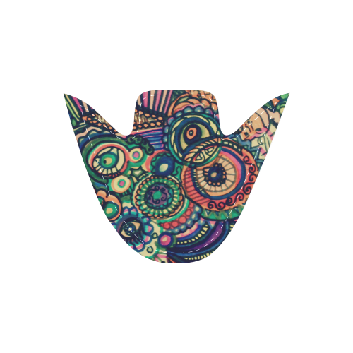 Aquarius Zen Women's Unusual Slip-on Canvas Shoes (Model 019) | ID: D261662