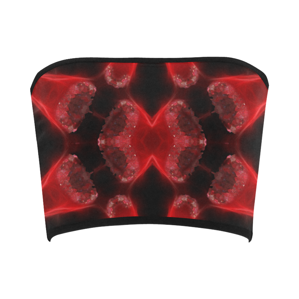 Red Crystal Bandeau Top | ID: D264251