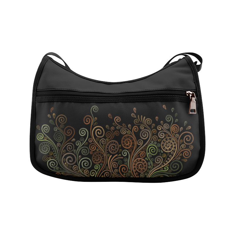 Psychedelic, Sand Clock Crossbody Bags (Model 1616) | ID: D265166