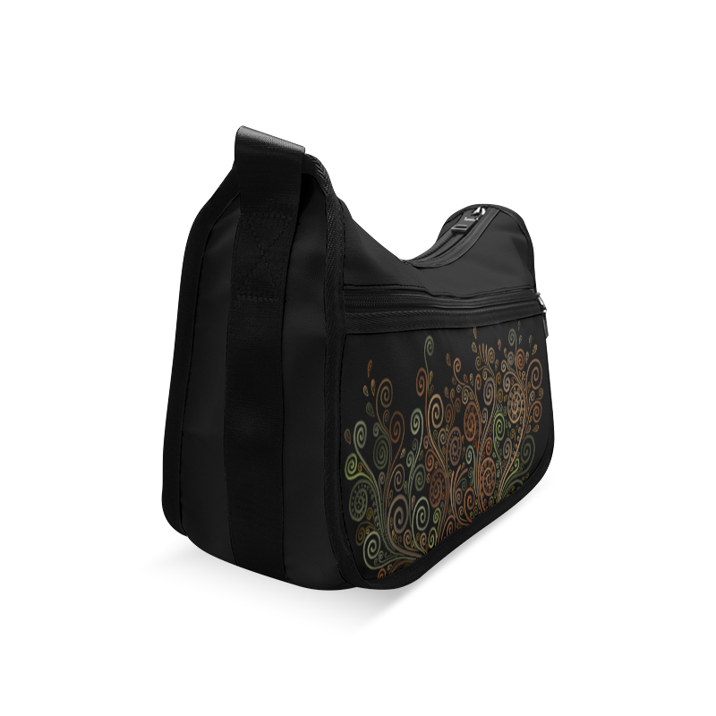 Psychedelic, Sand Clock Crossbody Bags (Model 1616) | ID: D265166