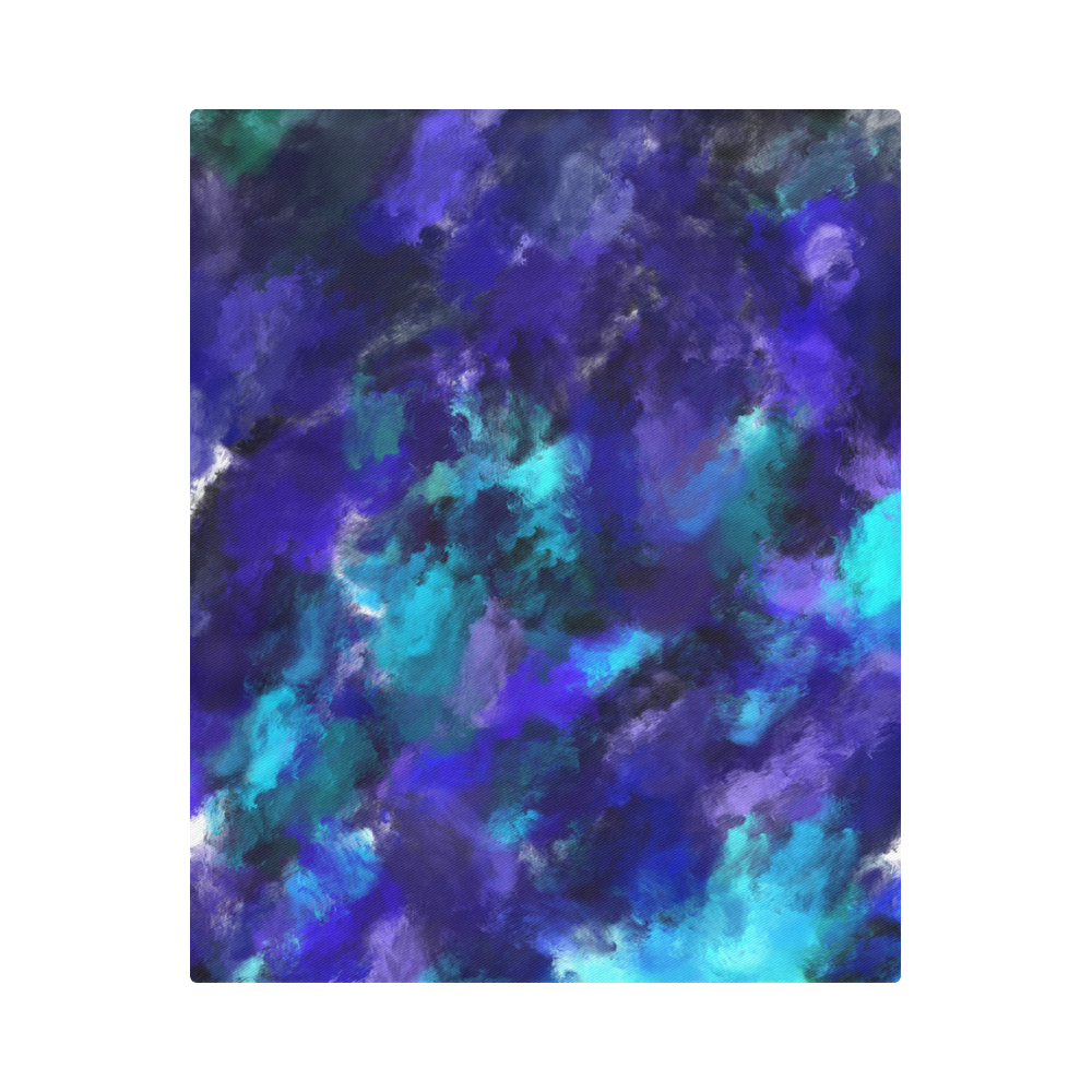 Midnight Storm Oil Painting Duvet Cover 86"x70" ( All-over-print) | ID ...