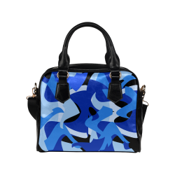 Forest Camouflage Pattern Shoulder Handbag (Model 1634) | ID: D379188