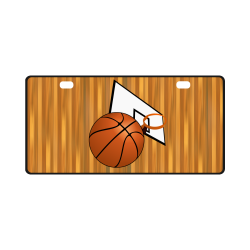 Basketball And Hoop License Plate | ID: D289790