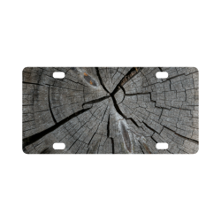 Dried Tree Stump Classic License Plate | ID: D300063