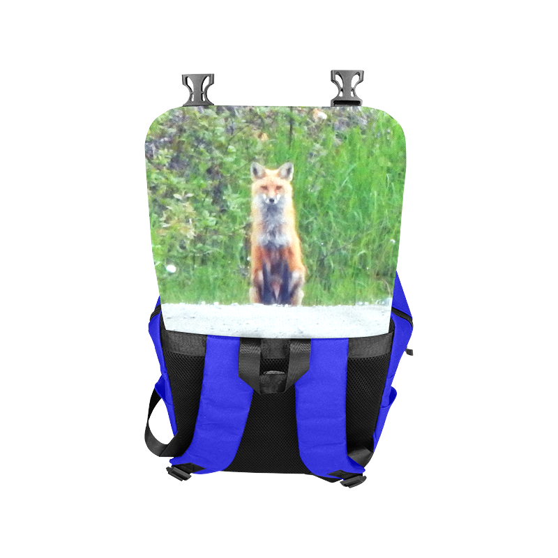 Red Fox Casual Shoulders Backpack (Model 1623) | ID: D309736